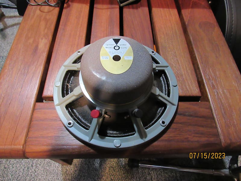 JBL 8" D216 Musical Instrument Speaker. 16 Ohm. 60s - 70s | Reverb