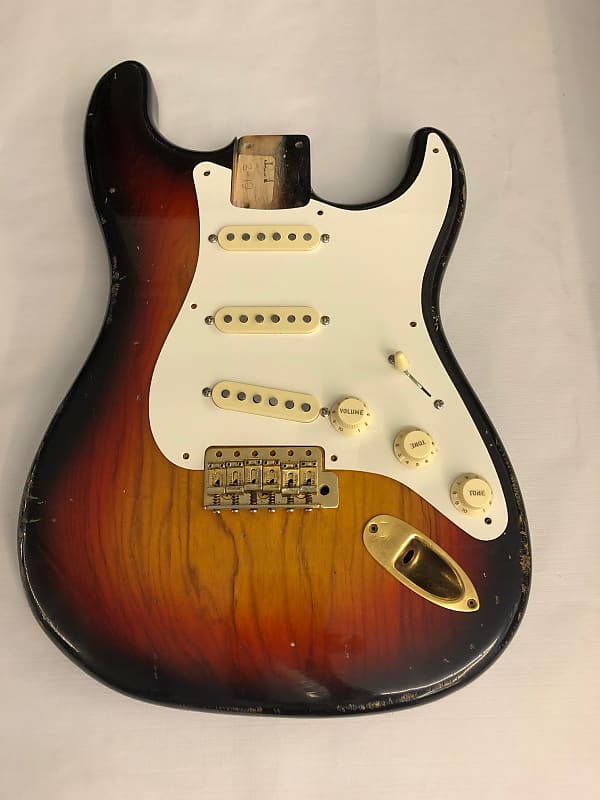 MJT Official Custom Vintage Age Nitro Guitar Body By Mark | Reverb