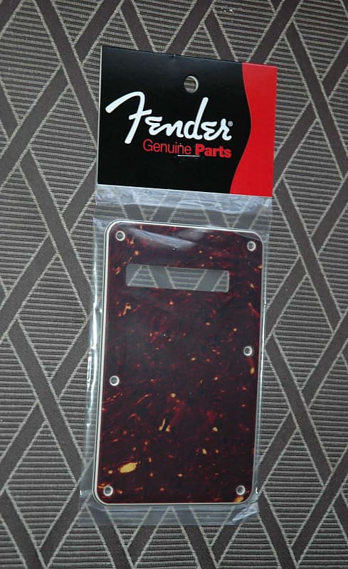 Fender Stratocaster Tortoise Shell Tremolo Cover | Reverb