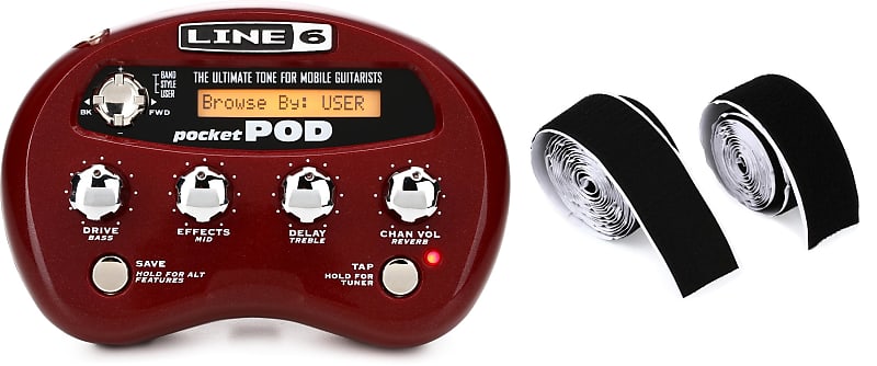 Line 6 Pocket POD Guitar Amp Emulator Bundle with Pedaltrain | Reverb