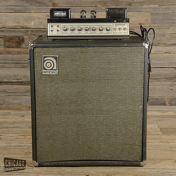 Ampeg B15-S Fliptop Bass Amp 1973 (s211) | Reverb