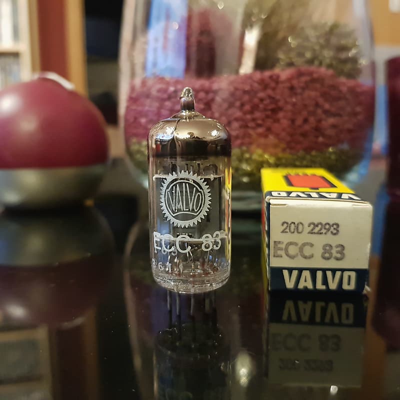 ECC83 12AX7 Mullard/Valvo 1966,I63 NOS NIB strong | Reverb