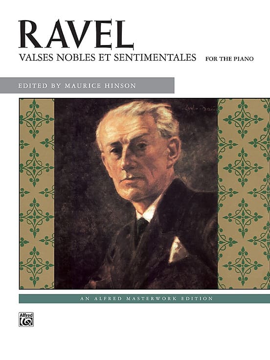 Ravel Valses Nobles et Sentimentales Book | Reverb