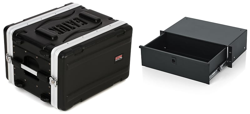 Gator GRW-DRWSH3 3U Shallow Rack Drawer Bundle with Gator | Reverb