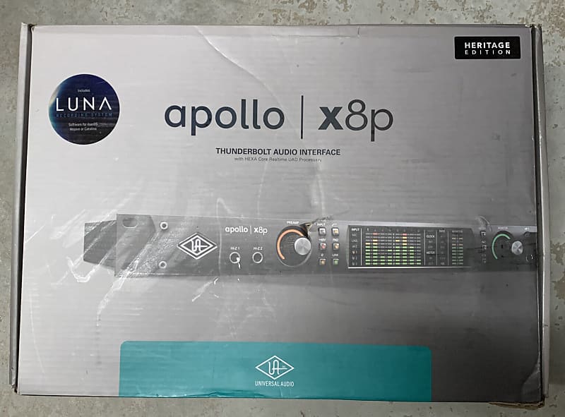 Universal Audio (UAD) Apollo x8p Audio Interface | Reverb