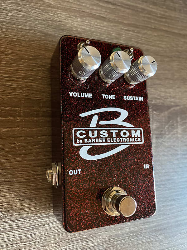 Barber Burn Unit (low gain) 2022 Sparkle red | Reverb