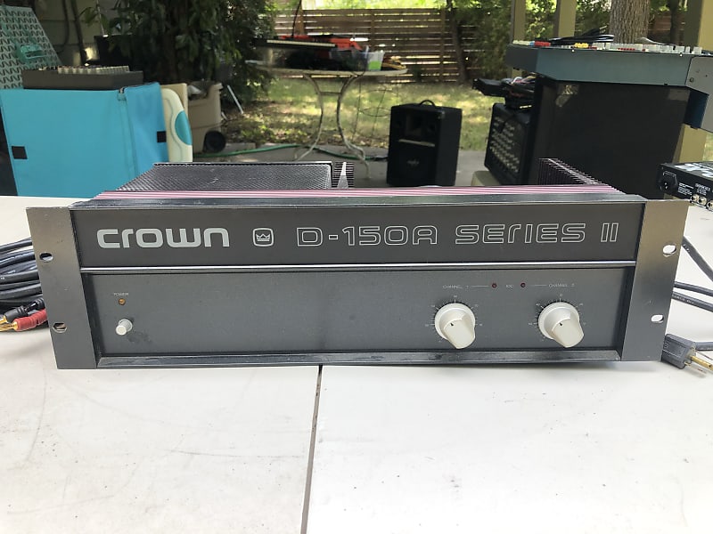 Crown D-150A Series II | Reverb