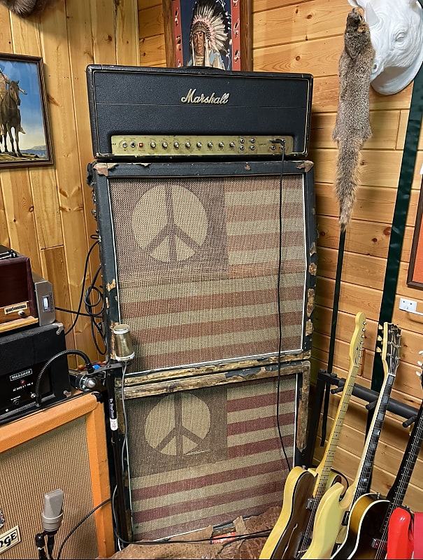 Marshall Cab 4x12 Full Stack 1969 Plexi PA | Reverb