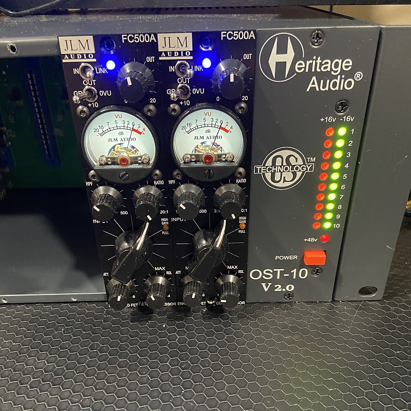 **PAIR** JLM Audio FC500A Fet Compressor 2022 - Black | Reverb