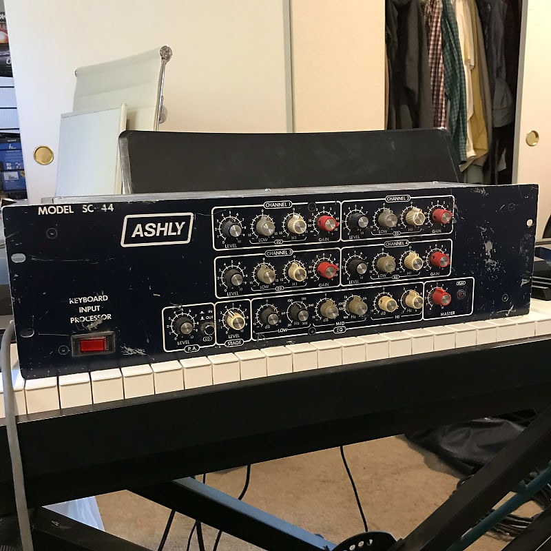 Ashly SC-44 Keyboard Input Processor late 70s or early 80s | Reverb