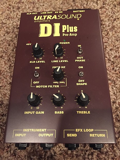 UltraSound DI Plus PreAmp | Reverb