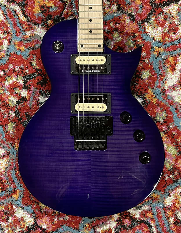 Kramer Assault Plus 2019 Trans Purple Burst, Excellent, DEMO, | Reverb