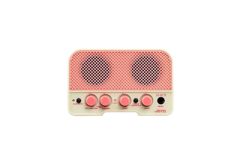JOYO 5W Rechargeable Mini Guitar Amp, Cherry Blossom Pink | Reverb