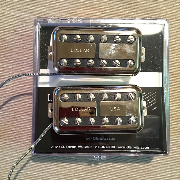 Lollar Lollartron humbucker sized filtertron pickup set | Reverb