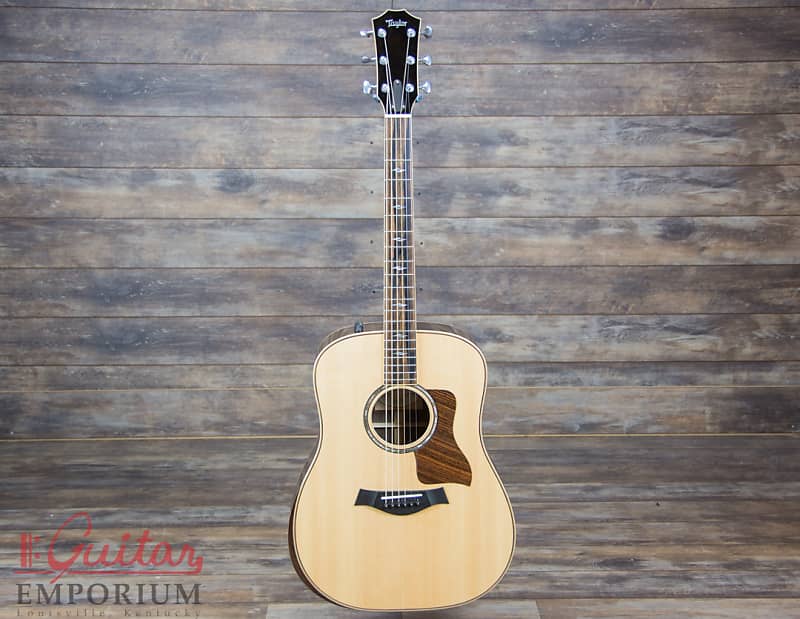 Taylor 810e DLX Deluxe 2017 beveled arm rest dreadnaught | Reverb