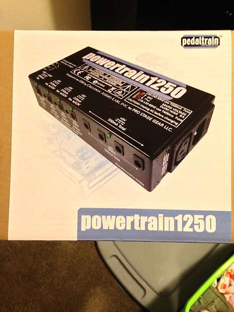Pedaltrain Powertrain 1250 PT-1250 Power Supply w/ Box & All | Reverb