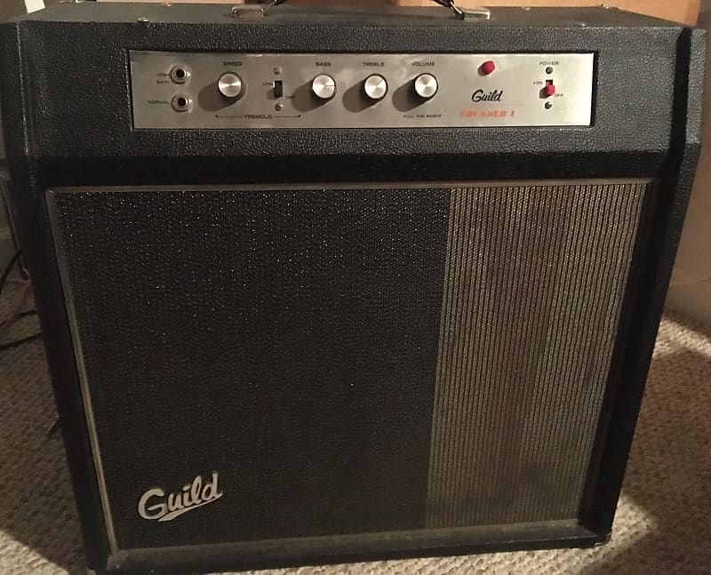 1960's Guild Thunder 1 Twin T1 2x10" tube amp | Reverb