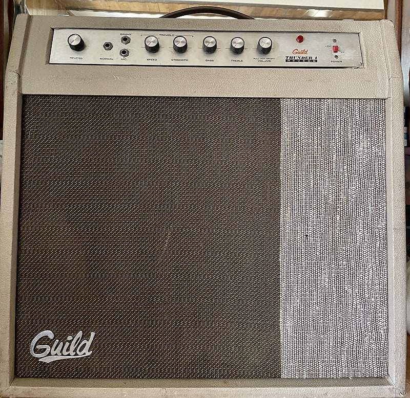 Guild T1-RVT Thunder I 12 Watt Tube Guitar Amplifier (1967) | Reverb