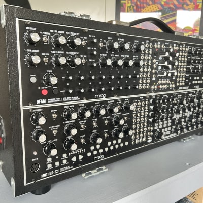 Eurorack Modular Synthesiser Case 2x 124hp Powered Doepfer | Reverb UK