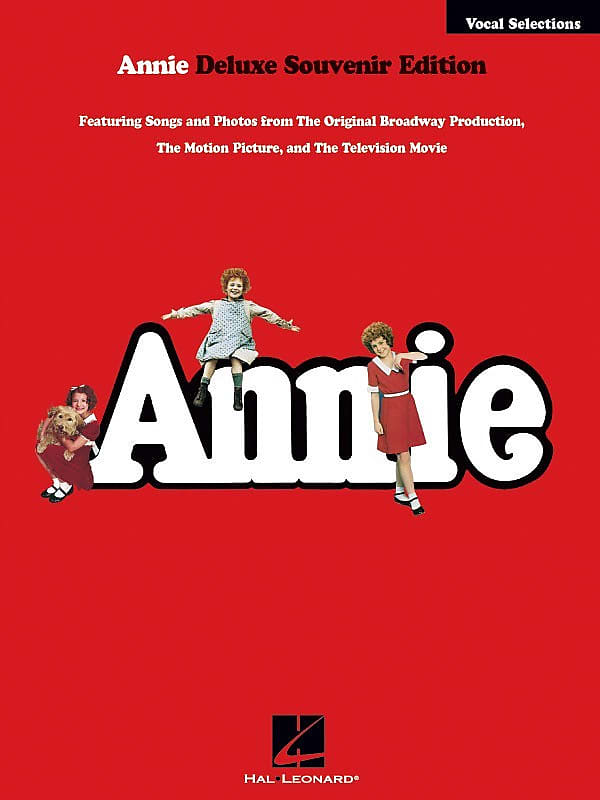 Annie Vocal Selections Deluxe Edition Pvg Sheet Music Book | Reverb