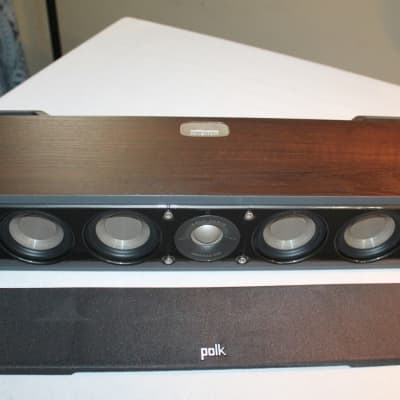 POLK AUDIO SIGNATURE S35 - CENTER SPEAKER Classic Walnut | Reverb