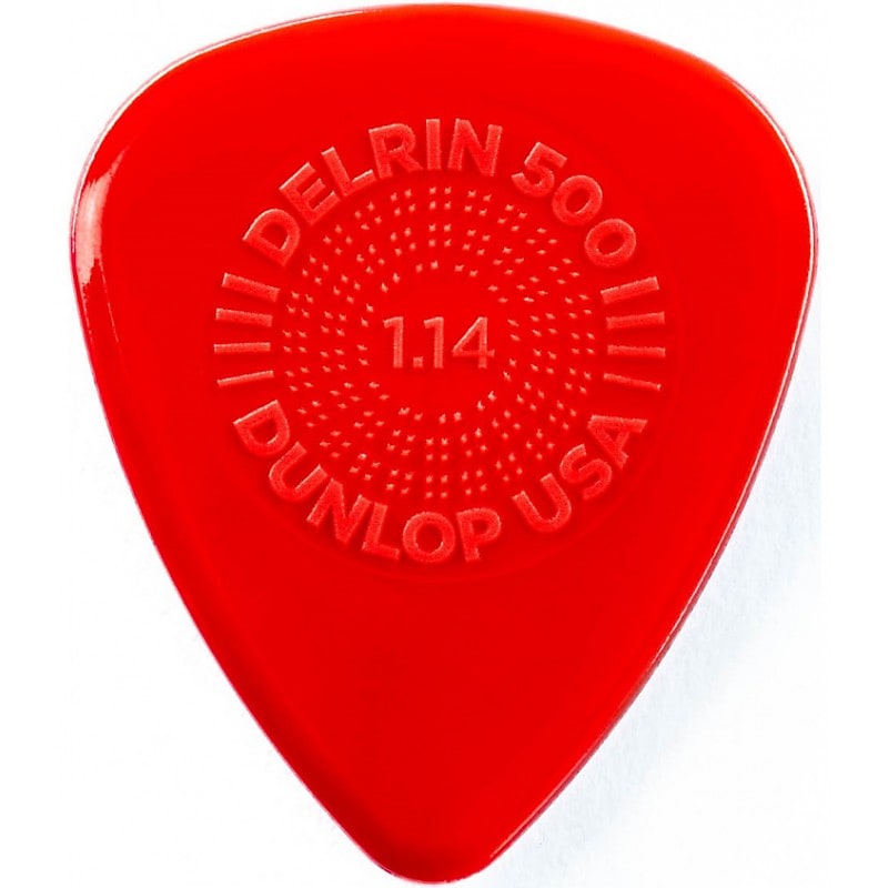 Púa Dunlop Prime Grip Delrin 500 1.14mm. | Reverb