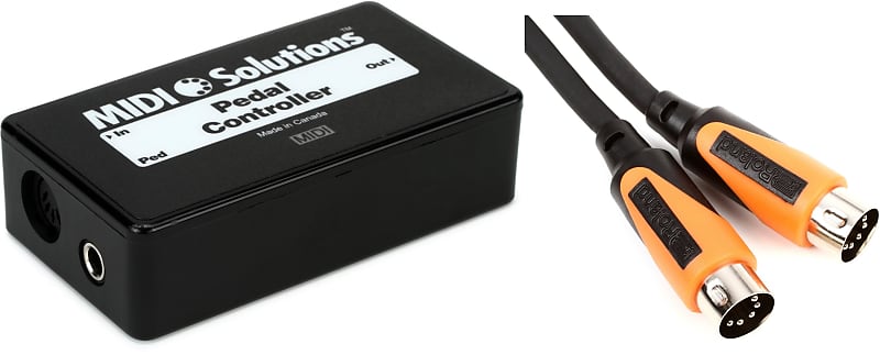 Roland RMIDI-B3 Black Series MIDI Cable - 3 foot Bundle with | Reverb