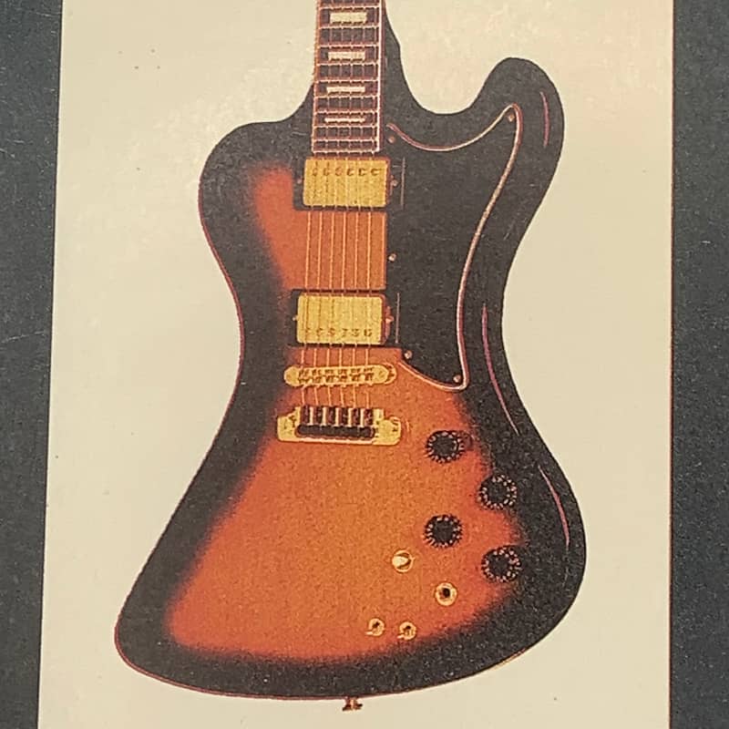 Gibson RD Artist/79 Dealer Sheet 1980 | Reverb
