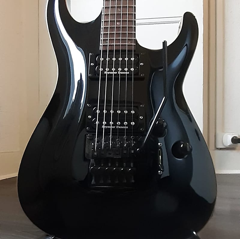 ESP Horizon Custom Deluxe 1995 - Black | Reverb