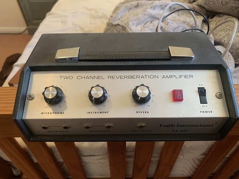 Rare Vintage Spring Reverb EAGLE RA859 1970'S (lafayette | Reverb UK