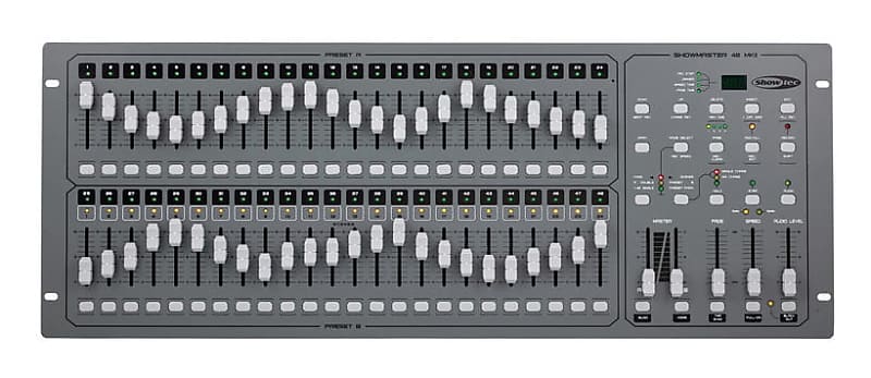 SHOWTEC SHOWMASTER 48 MK2 CENTRALINA LUCI MIDI DMX 48 CANALI | Reverb