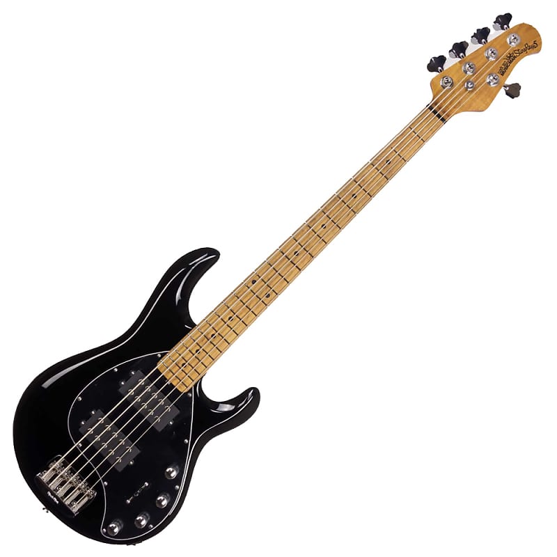 Music Man StingRay Special 5 HH Black - Roasted Maple Neck - | Reverb