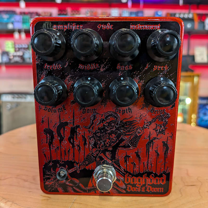 Does It Doom Baghdad High Gain Distortion Preamp Pedal 2024 | Reverb