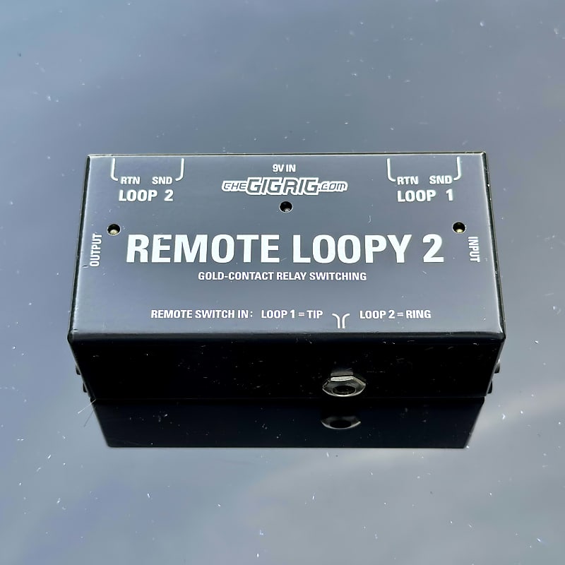 THE GIGRIG REMOTE LOOPY 2 Effects Loop Pedal Silent Switcher | Reverb