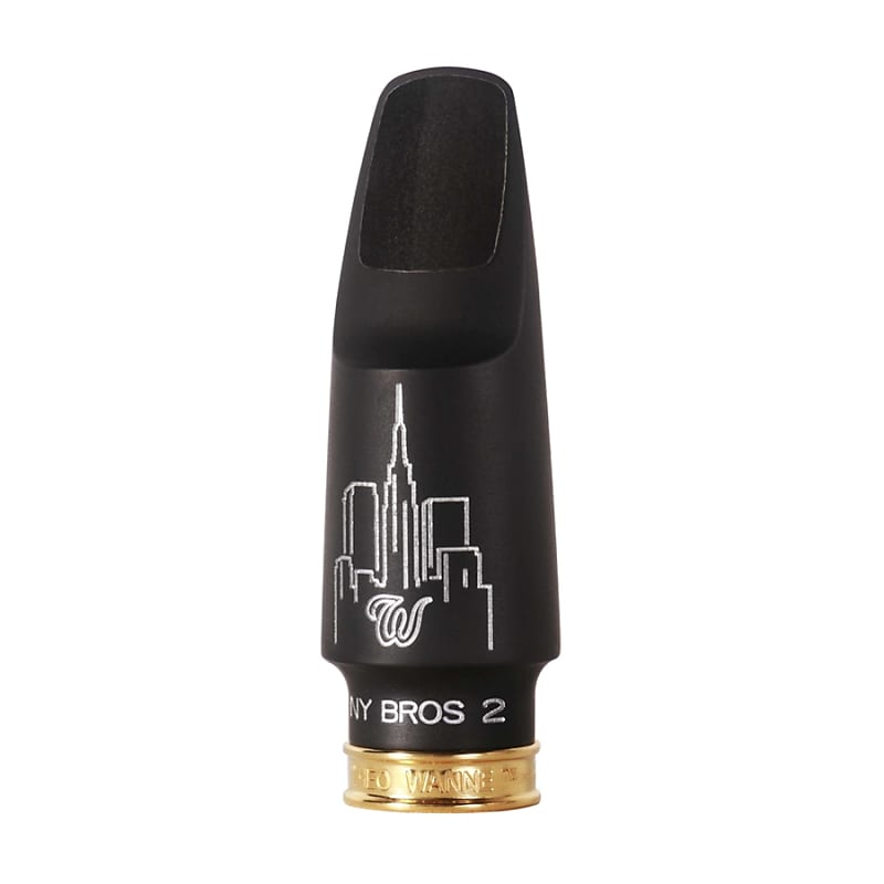 Theo Wanne NY BROS 2 Hard Rubber 6 Alto Saxophone Mouthpiece | Reverb