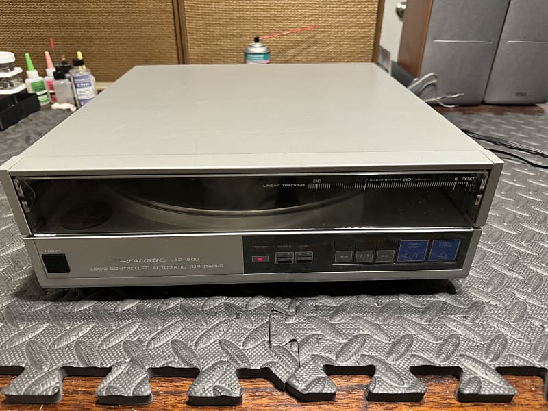 Realistic Lab 1600 Turntable Fully Functional | Reverb