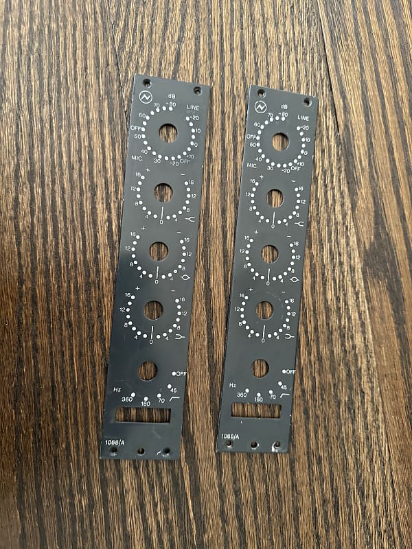 Vintage Neve 1066/a Faceplates | Reverb