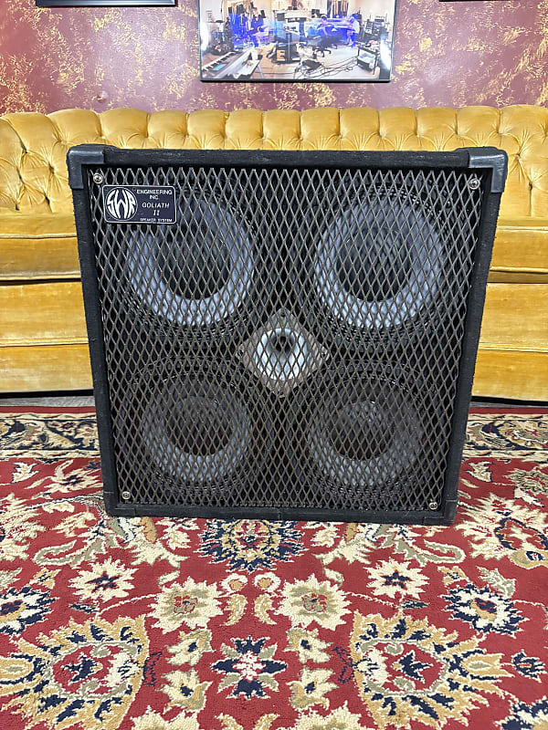 SWR Goliath II 4 x 10 Bass Cab - Black | Reverb