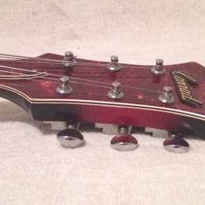 Vintage 1960's Aria Conrad Redburst Hollowbody Electric | Reverb