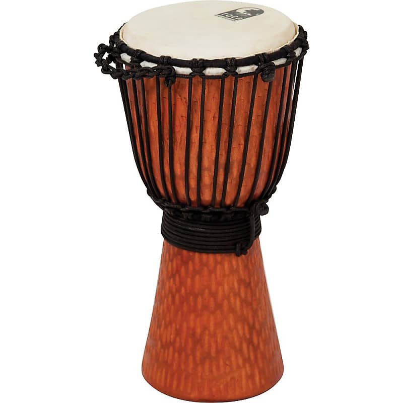 Toca Street Series Djembe Regular Small Cherry | Reverb