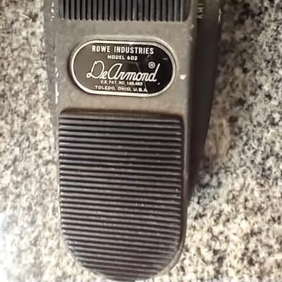 De Armond Volume Pedal Model #602 -'60's | Reverb
