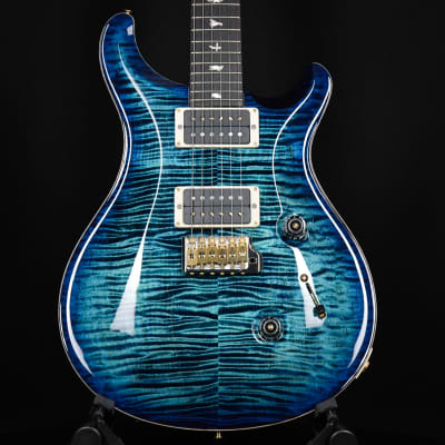 PRS Custom 24 CC 10-Top WL Blue | Reverb