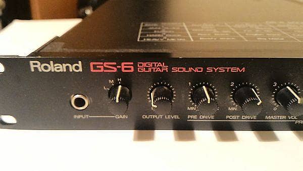 Roland GS6 Guitar Multi-Effects Rack Unit 1989 | Reverb