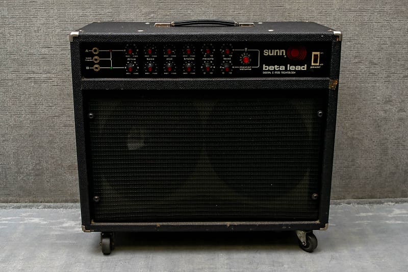 Used Sunn Beta Lead 100 Watt 2x12 Combo | Reverb