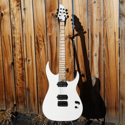 Schecter Diamond Series - Gloss White PROTOTYPE KM-6 Mk-III | Reverb