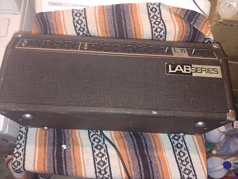 Lab Series Lab L11 Amplifier w 2 313A Cabinets 1970's Black | Reverb