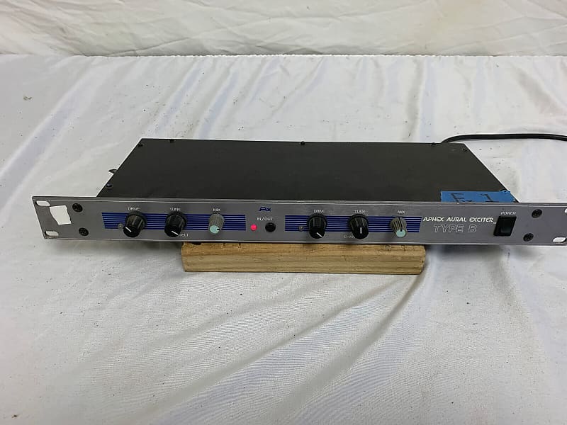 Aphex Aural Exciter Type B, 2 Channel, Vintage Rack Working | Reverb