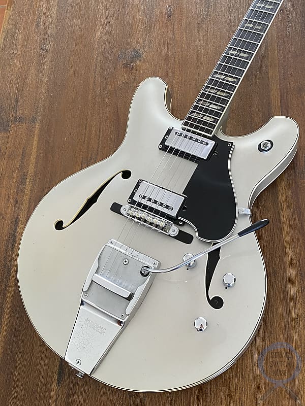 Yamaha SA50, Semi Hollow, RARE Silver Finish, MIJ | Reverb Australia
