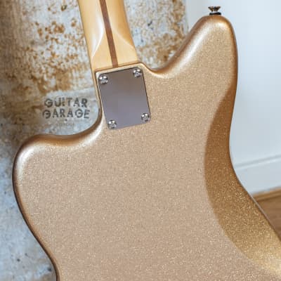 Fender USA Strat neck on a Custom Jazzmaster Thinline offset | Reverb