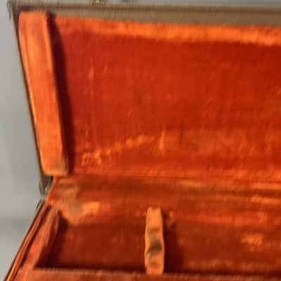 Fender Vintage Rectangle Jazzmaster Case 1962 - 1963 Brown | Reverb